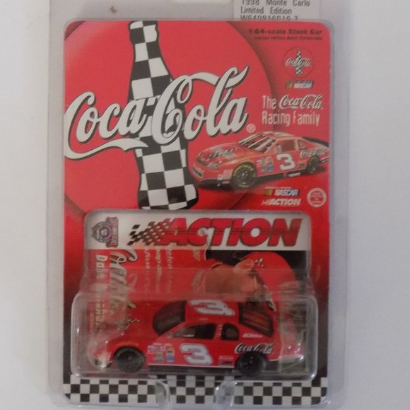 ACTION | Toys | Action Racing Dale Earnhardt Sealed Die Cast Race Car Coca Cola | Poshmark